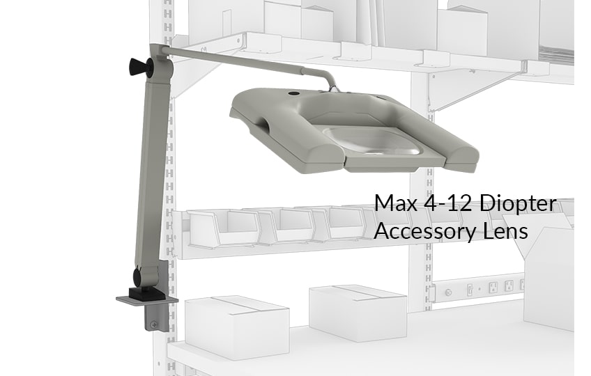 Max 4-12 Diopter Accessory Lens - BOSTONtec
