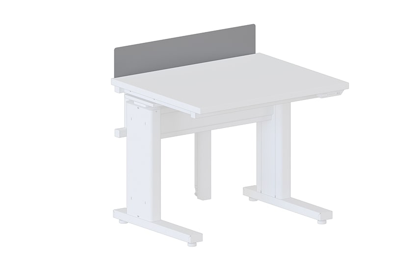 Work Surface Backstop - 34"W - BOSTONtec