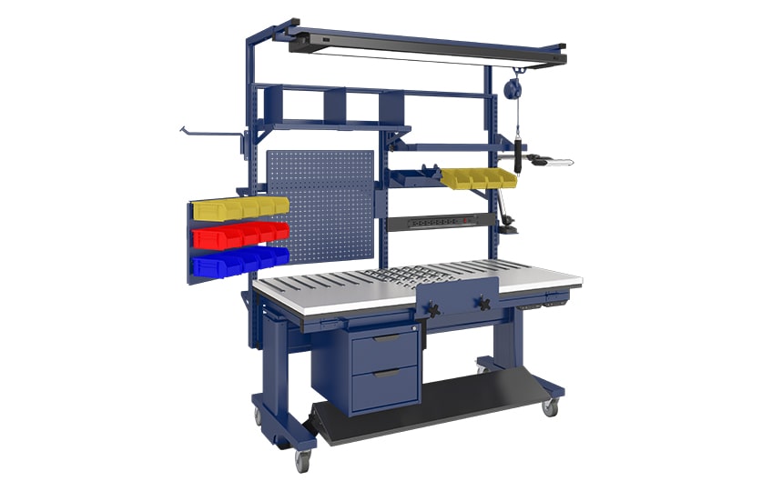 Custom Workbenches for Assembly Tasks | BOSTONtec
