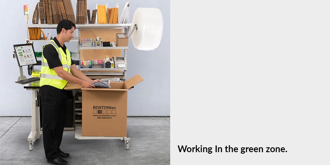 Ergonomic Reach Zones - BOSTONtec Ergonomic Reach Zones - BOSTONtec