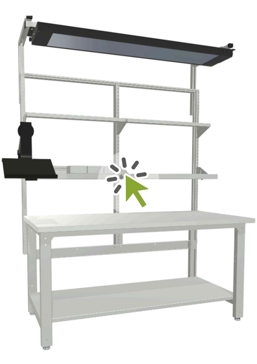 Custom Workstations for Assembly Applications | BOSTONtec