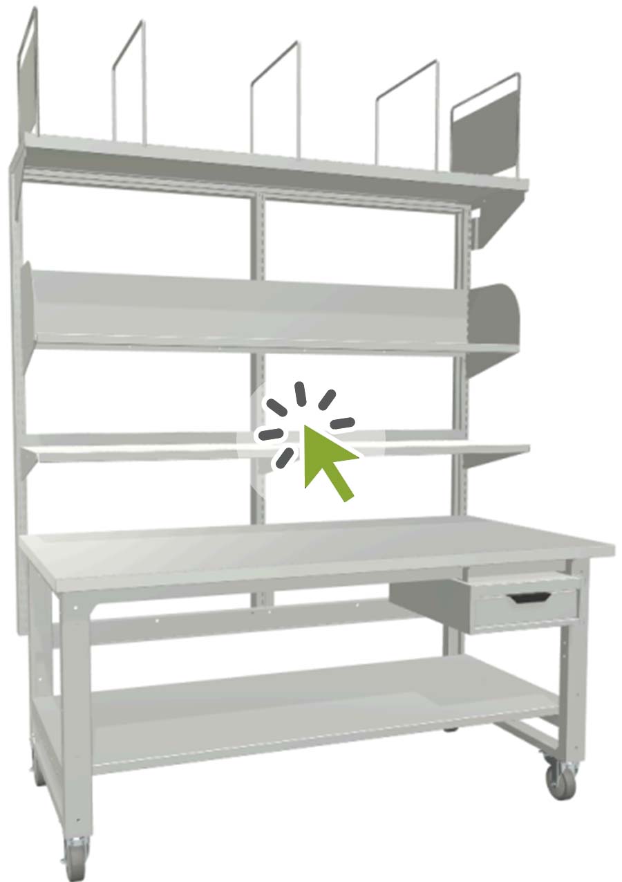 Fulfillment Center Workstations for Efficiency | BOSTONtec